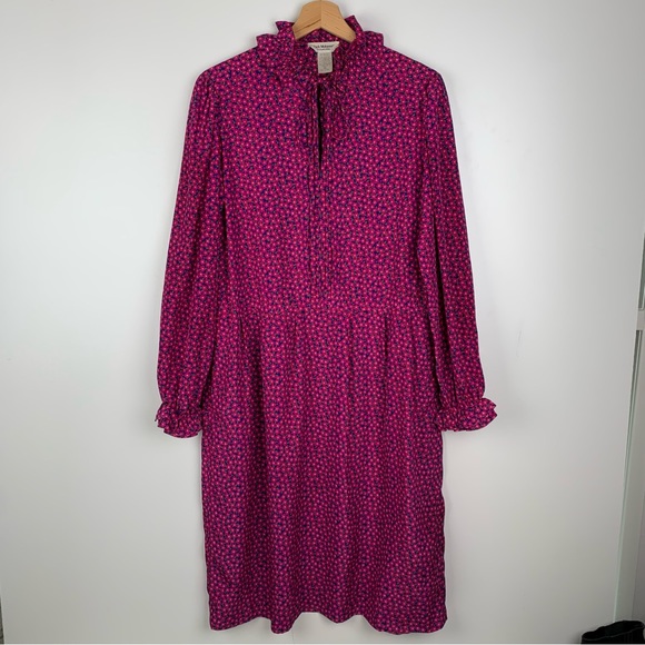 Jack Mulqueen | Dresses | Vintage Jack Mulqueen Dress In Fuschia With ...